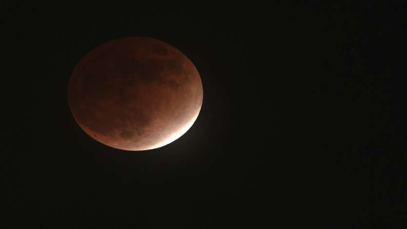 Lunar Eclipse 2021: Photos of longest partial Chandra Grahan in 580 years